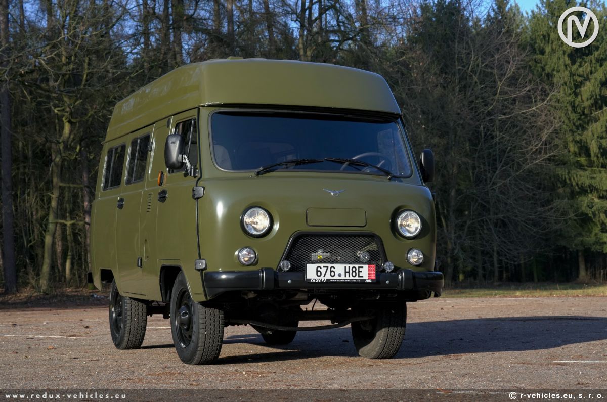 UAZ 3962 Medical Van | UAZ | Brands | Gallery | Redux-Vehicles.EU ...