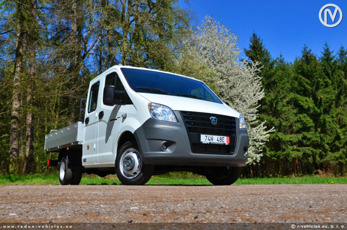 GAZelle NEXT Doublecab Long flatbed | GAZ | Brands | Gallery | Redux ...