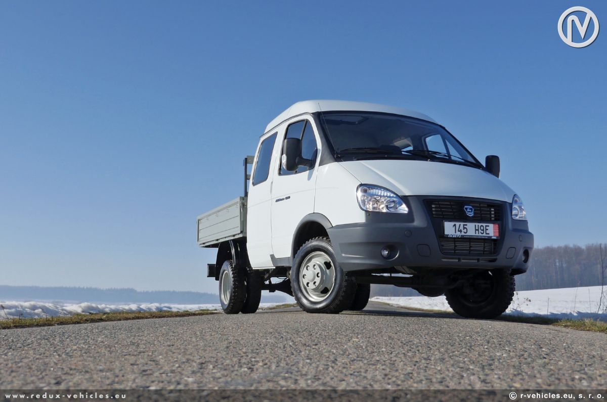 GAZelle 4x4 330273 flatbed | GAZ | Brands | Gallery | Redux-Vehicles.EU ...